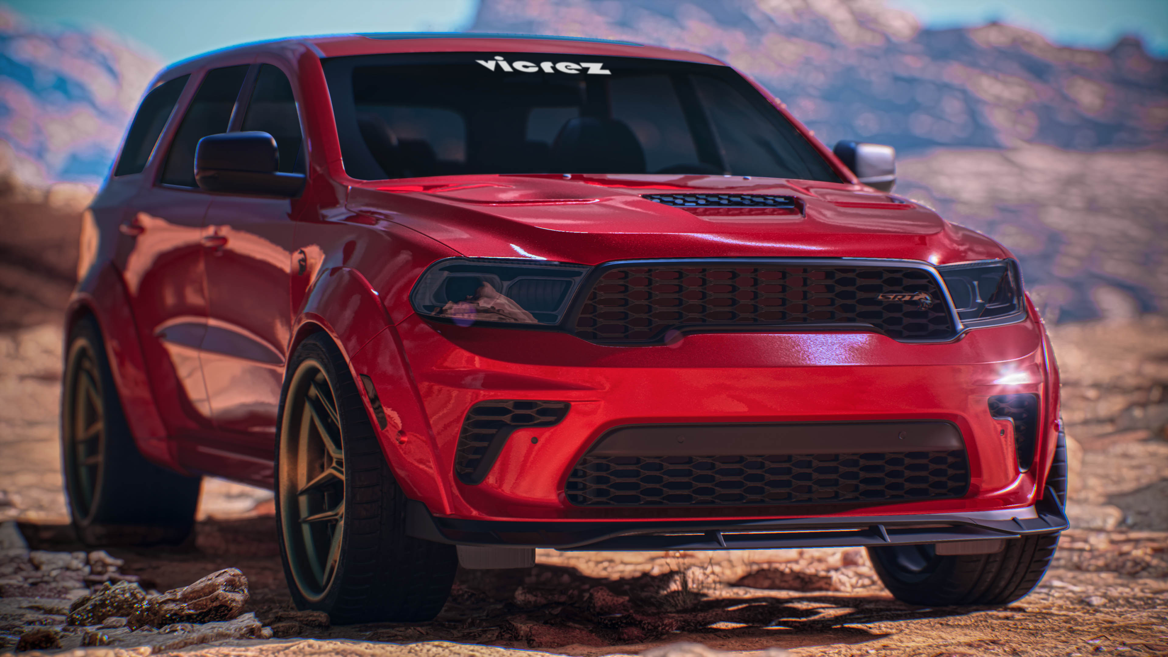 Vicrez Widebody Kit Demon and Hellcat Style vz102526 | Dodge Durango ...